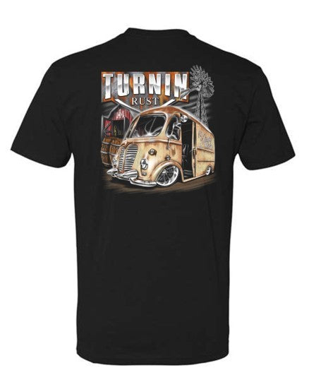 Mighty Metro Van - Turnin Rust Tee – KRAVENED KUSTOMS