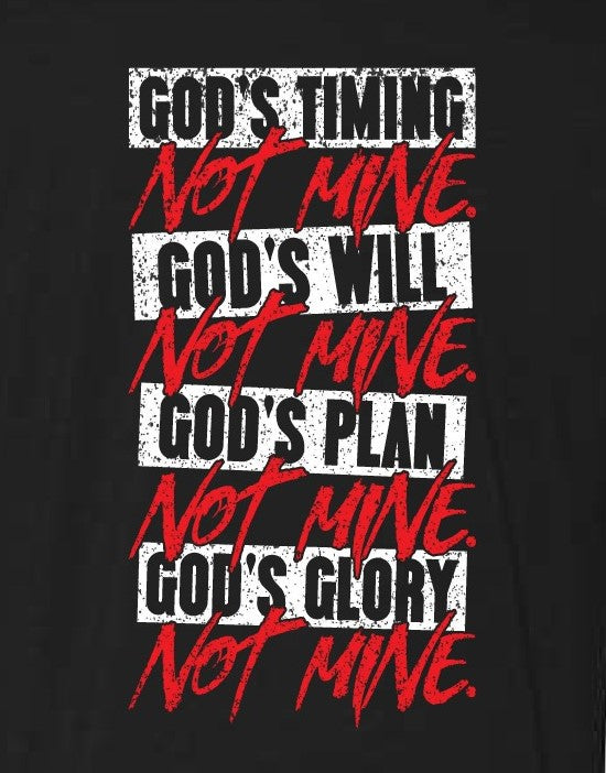 Turnin Rust "God's Glory, Not Mine" Tee – KRAVENED KUSTOMS
